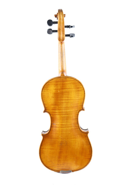 3/4 antique German violin one piece back – Elida Violins